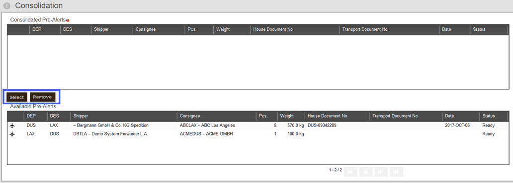 Pre-Alert (Scope Connect)
